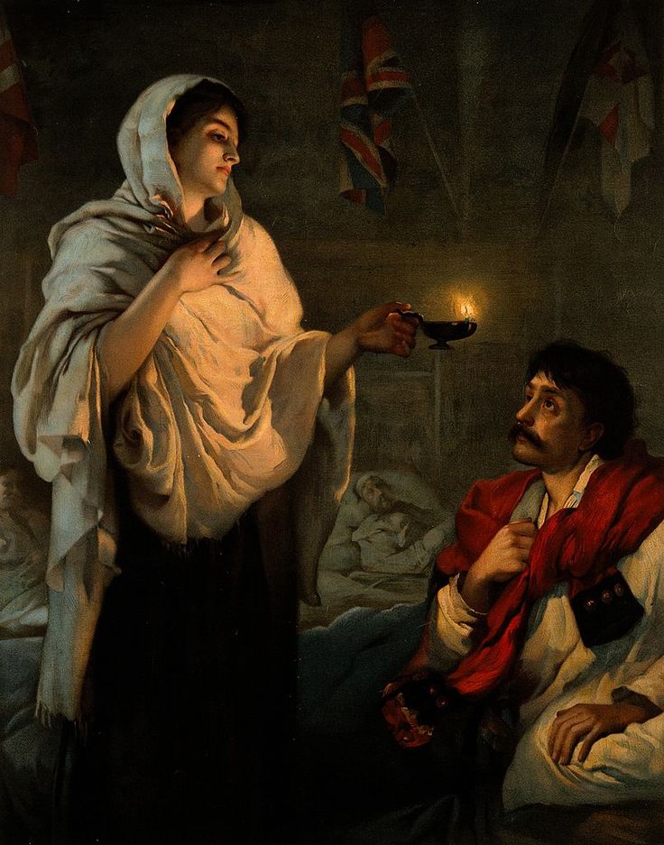 Florence Nightingale The Lady With The Lamp 